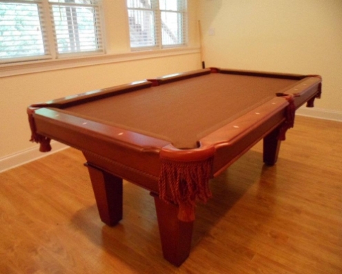 Bent Tree Disassemble Pool Table