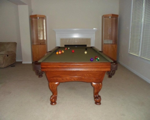 Braselton Disassemble Pool Table