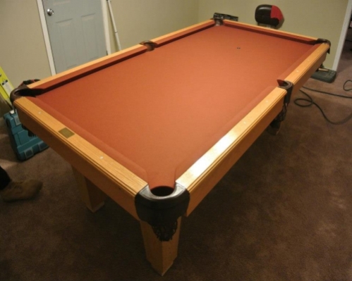 Tate Disassemble Pool Table