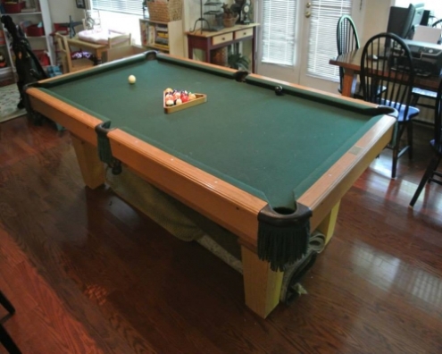 Tate Disassemble Pool Table