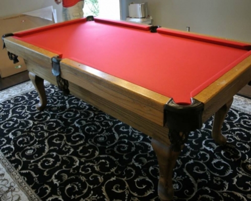 Tate Disassemble Pool Table